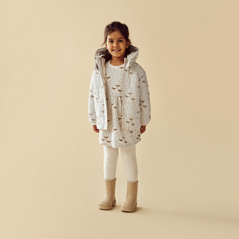 Trixie Horse Puffer Jacket | W+F