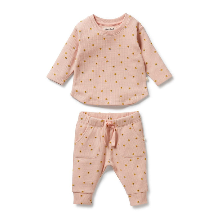 Little Fleur Organic Waffle Set | W+F